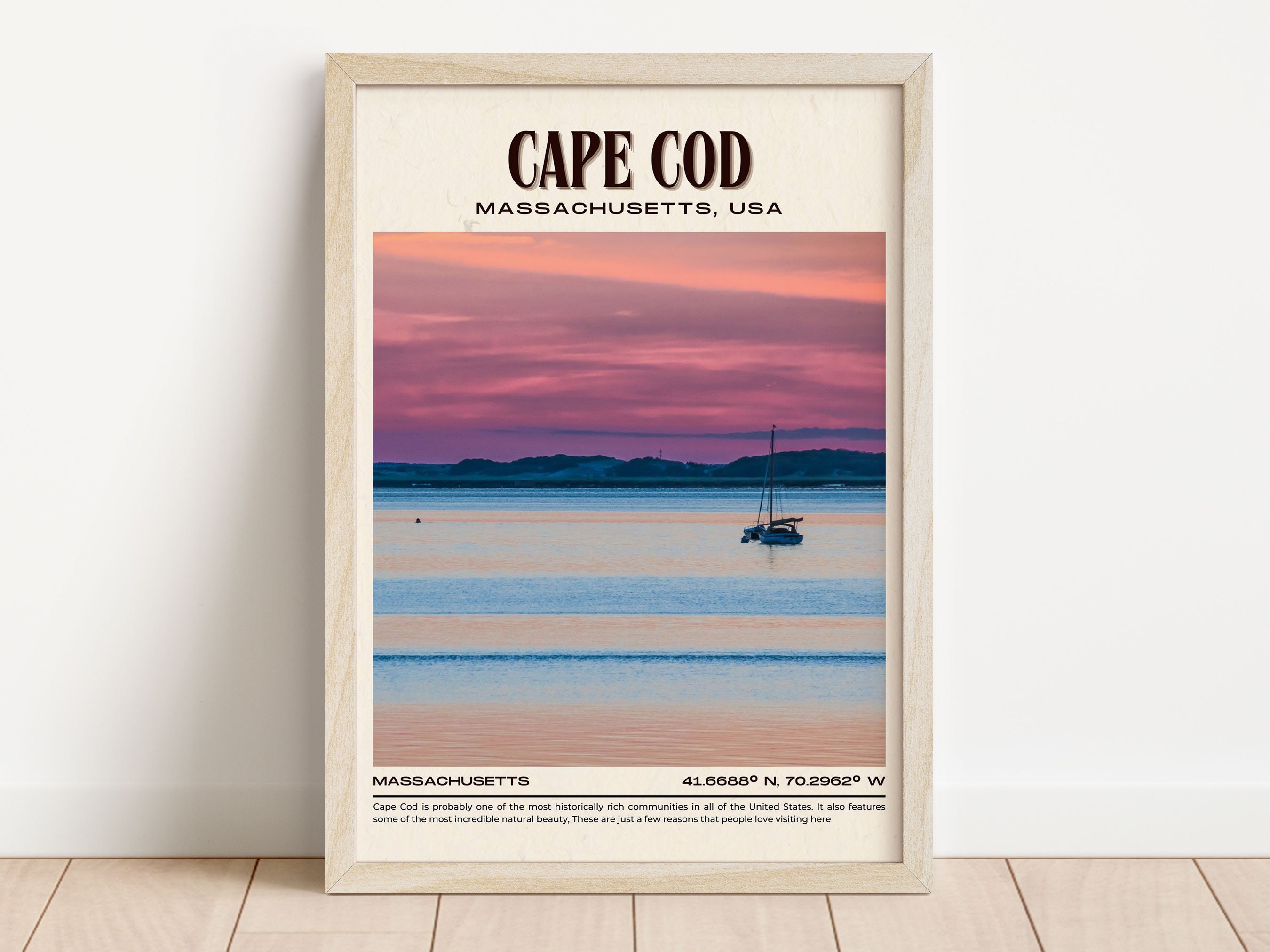 INSTANT DIGITAL DOWNLOAD Cape Cod Vintage Wall Art Cape Cod - Etsy