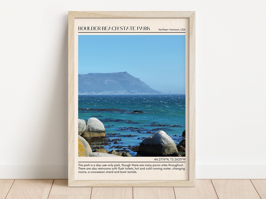 Boulder Beach State Park Wall Canvas, Boulder Beach State Park Poster ...