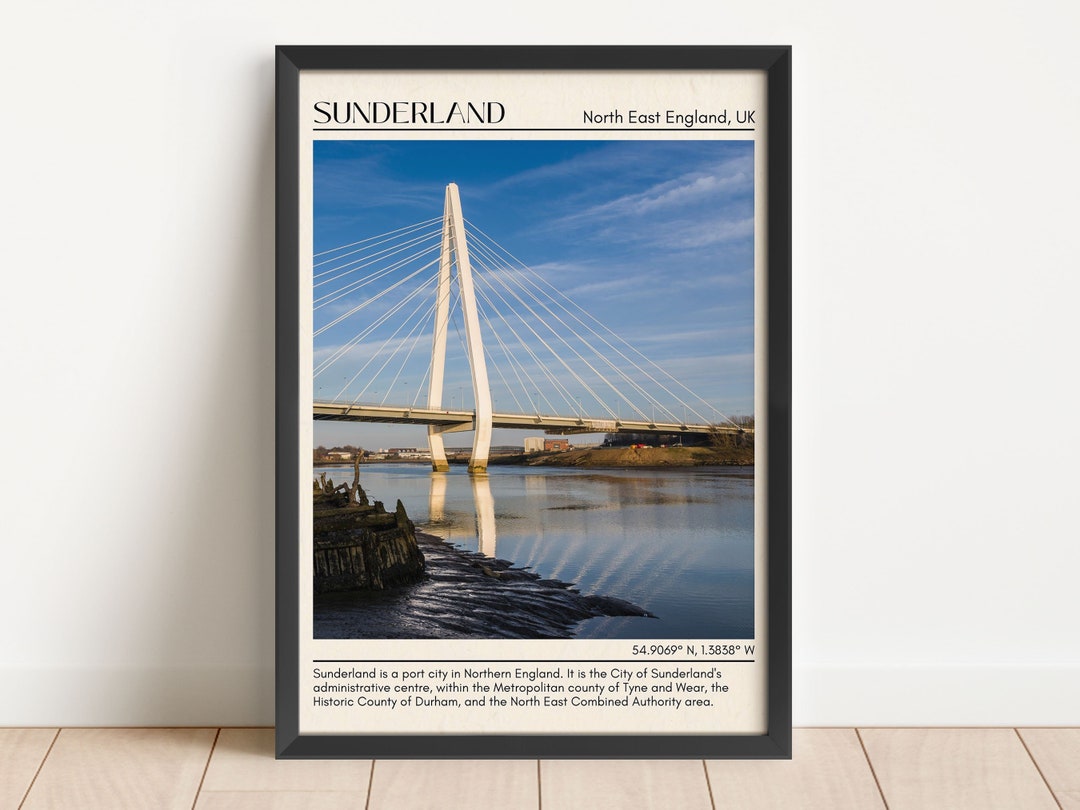 INSTANT DIGITAL DOWNLOAD Sunderland Wall Art Sunderland - Etsy