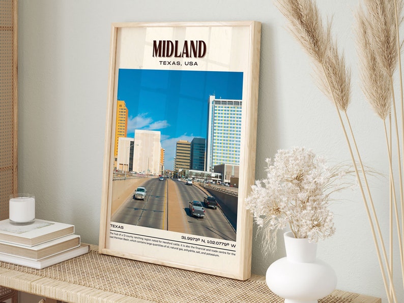 Midland Vintage Wall Art, Midland Canvas, Midland Framed Poster ...