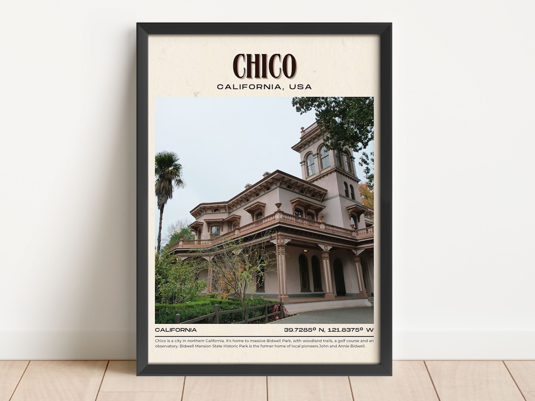 INSTANT DIGITAL DOWNLOAD, Chico Vintage Wall Art, Chico Canvas, Chico ...