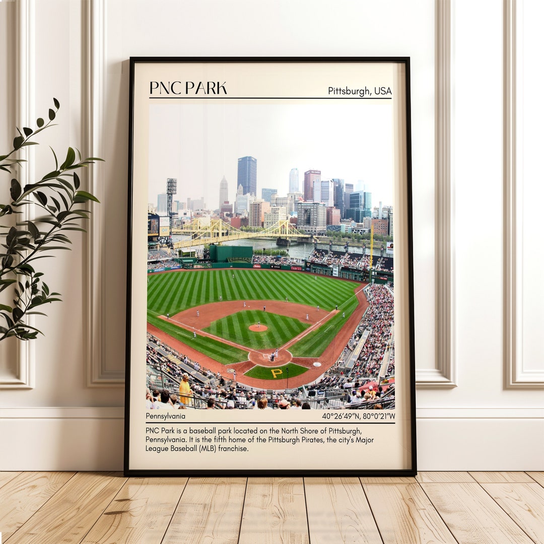 PNC Park Pittsburgh Stadium Canvas Print Ready to Hang Framed Wall Art ...