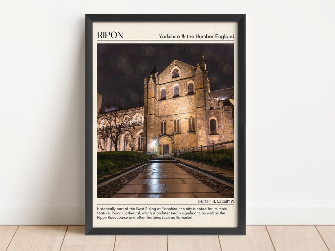 Ripon Wall Art, Ripon Canvas, Ripon Photo, Ripon Framed Poster, Ripon ...