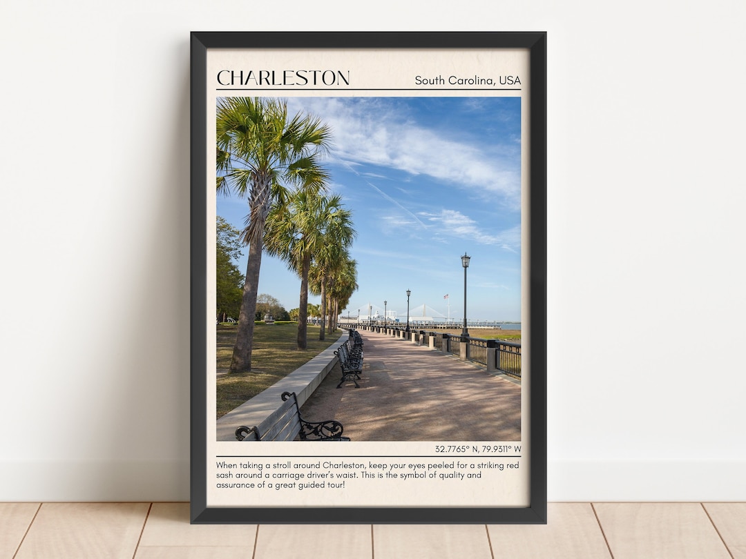INSTANT DIGITAL DOWNLOAD, Charleston Wall Art, Charleston Canvas ...