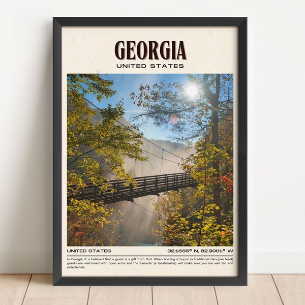 Georgia Wall Decor - Etsy