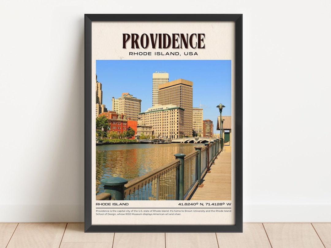 INSTANT DIGITAL DOWNLOAD, Providence Vintage Wall Art, Providence ...