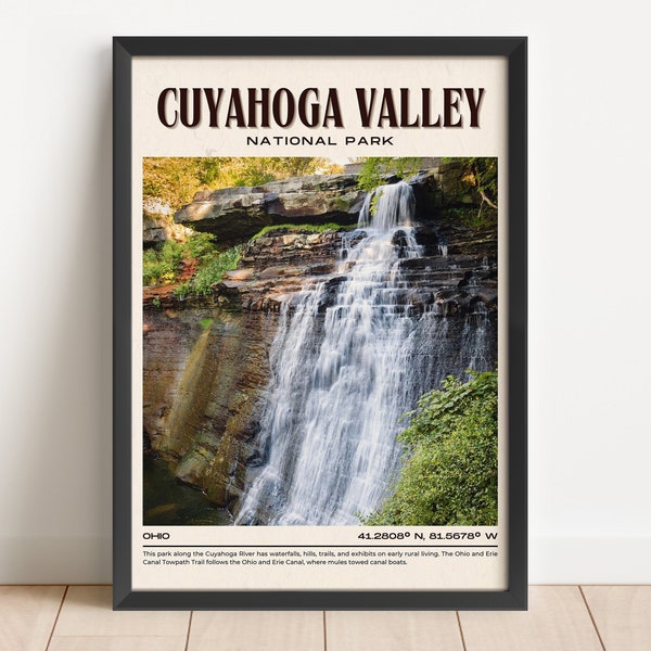 Cuyahoga Valley National Park Poster - Etsy