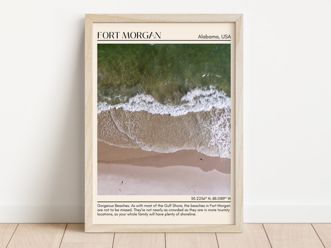 Fort Mogan Wall Art Canvas Fort Morgan Framed Poster Photo - Etsy