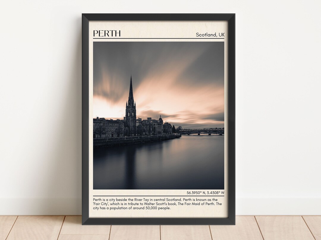 Perth Wall Art, Perth Canvas, Perth Photo, Perth Framed Poster, Perth ...