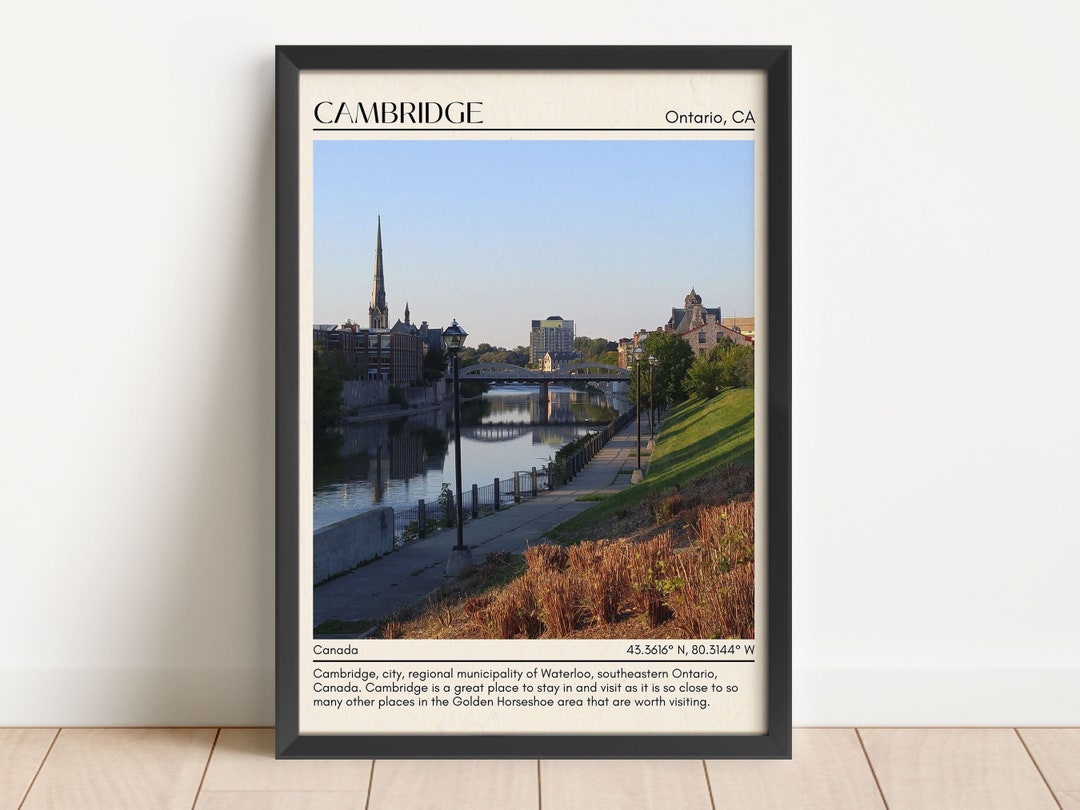 INSTANT DIGITAL DOWNLOAD, Cambridge Wall Art, Cambridge Canvas ...