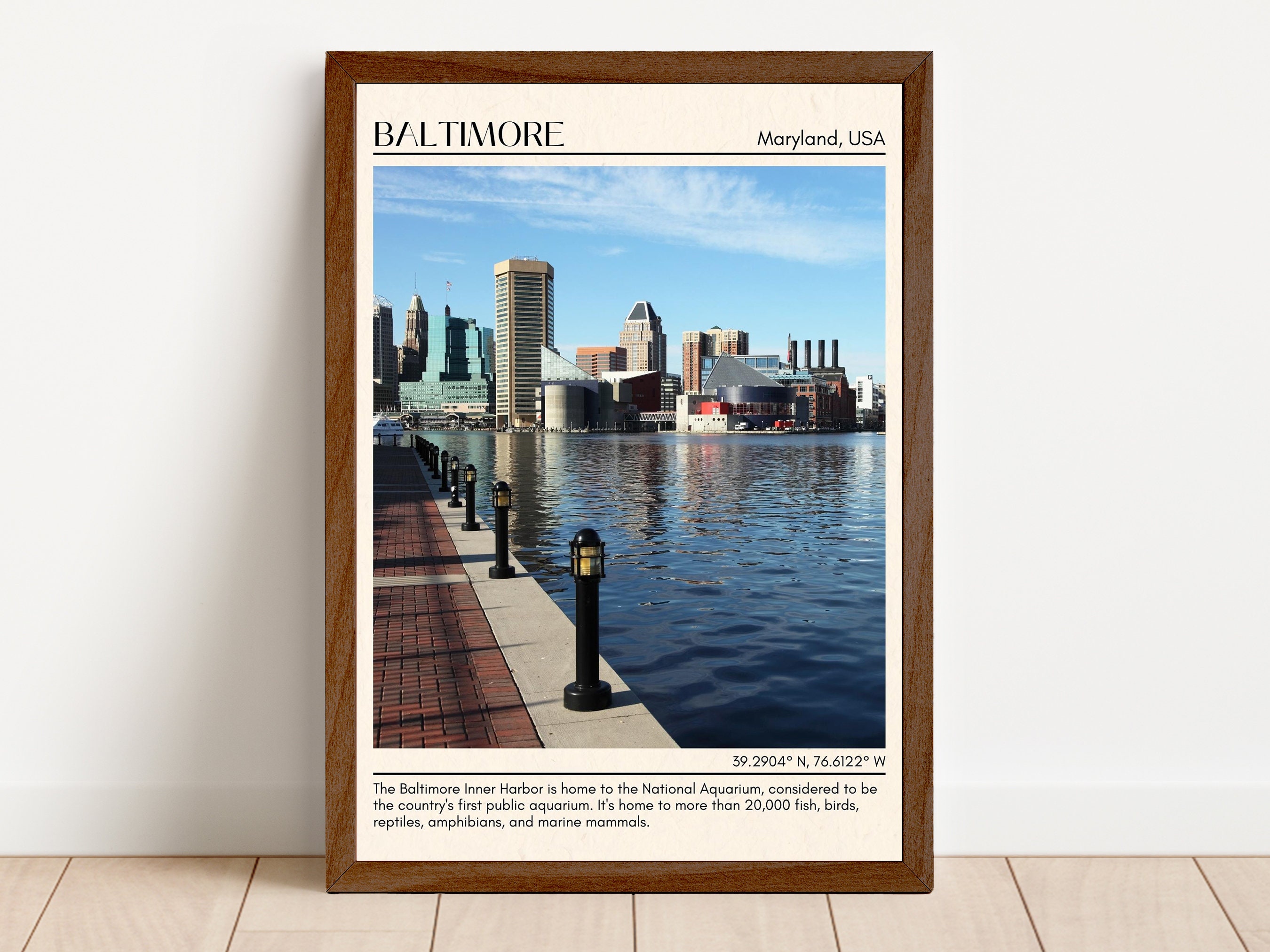 INSTANT DIGITAL DOWNLOAD, Baltimore Wall Art, Baltimore Canvas ...