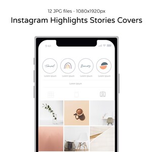 Rainbow Instagram Story Highlight Icons, Hand Drawn California Icons ...