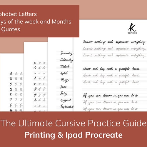 Creative Lettering Workbook Vol.3 by Lighttheskyarts DIGITAL | Etsy