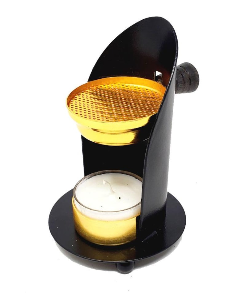 Resin Incense Burner Set, Adjustable, Convenient Charcoal Free Burner ...