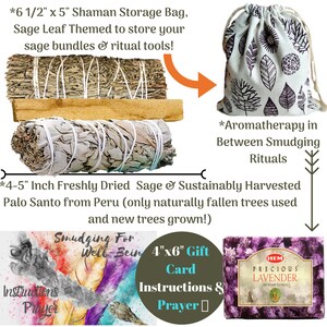 Sage Smudge Kit - ULTIMATE 12 Pc Spiritual Gifts Variety Smudging Kit ...