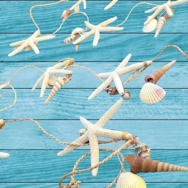Starfish Garland - Etsy