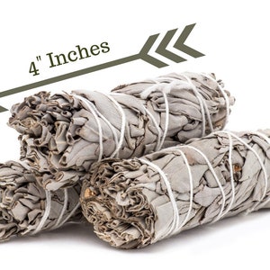 Smudge Kit Gift Set - 3 White Sage Smudge Stick Bundles,smudging Sticks ...