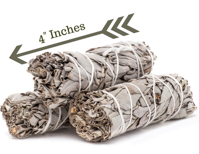 Smudge Kit Gift Set - 3 White Sage Smudge Stick Bundles,smudging Sticks ...