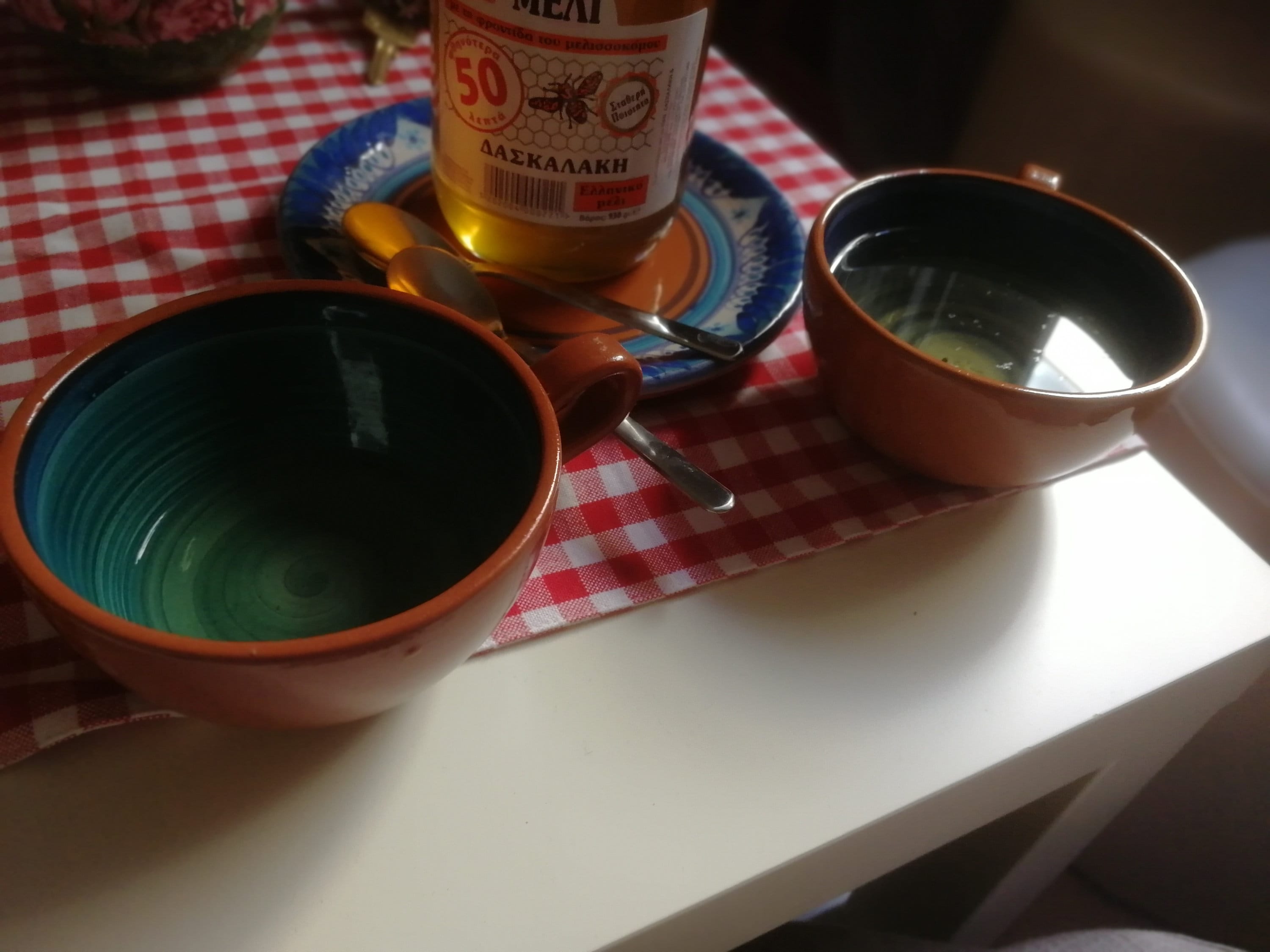 Tea cups coffee cups set of 3 cups ceramic cups tea set | Etsy