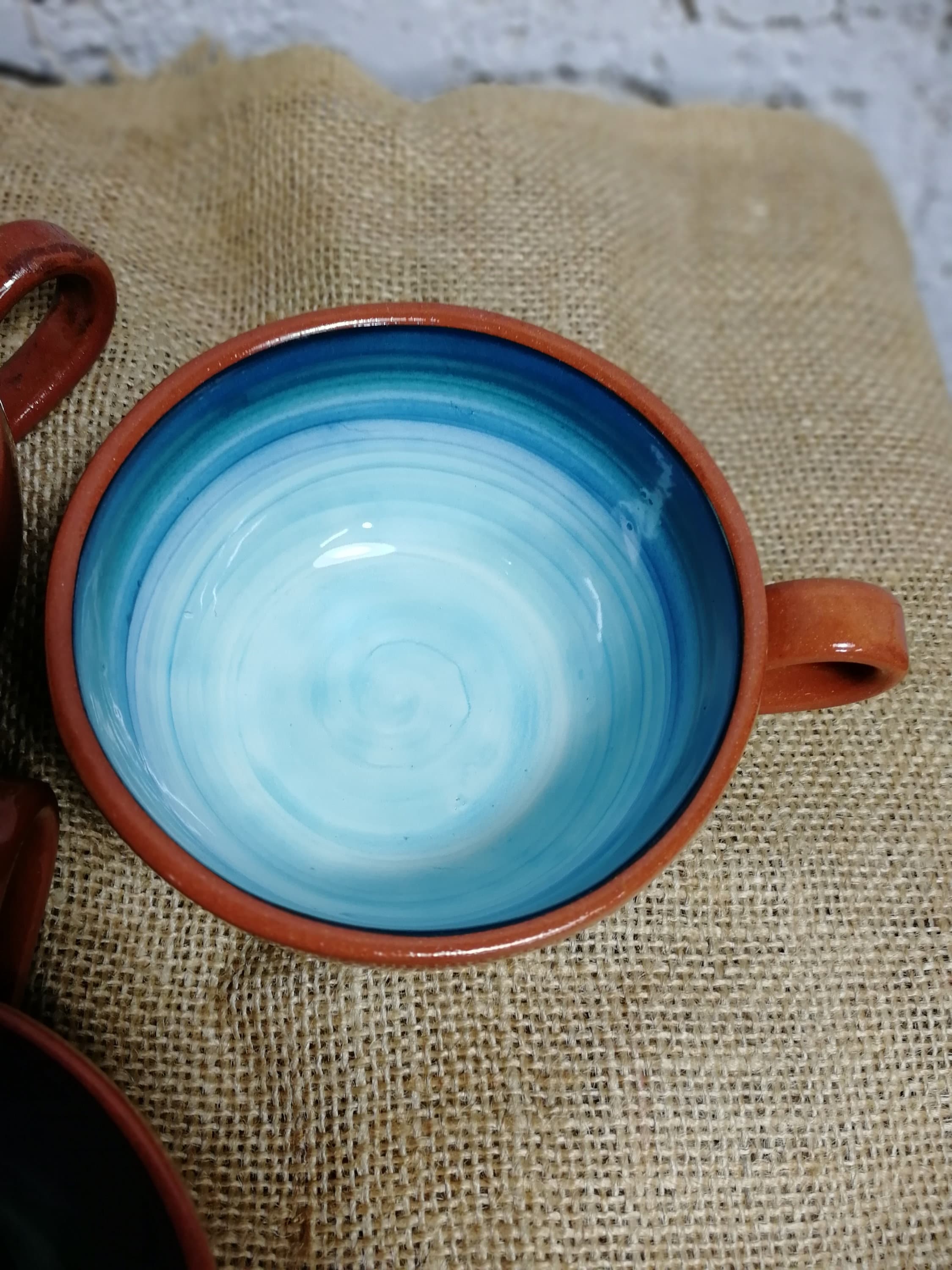 Tea cups coffee cups set of 3 cups ceramic cups tea set | Etsy