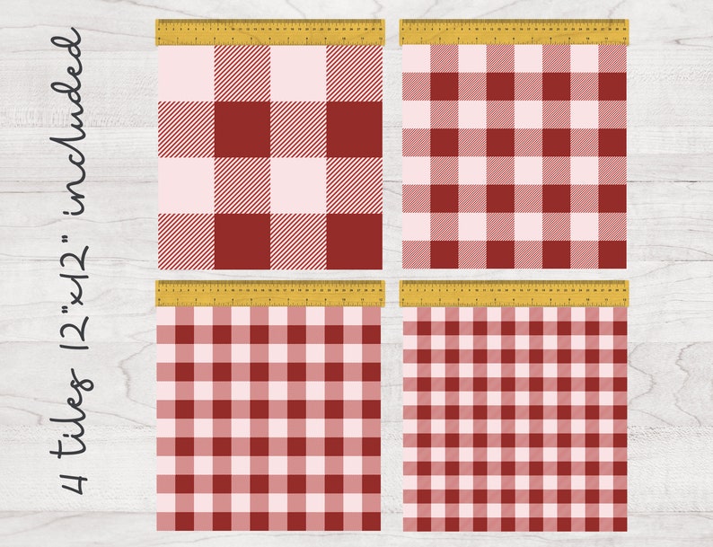 Gingham Seamless Burgundy Color Check Pattern, Fabric Design ...