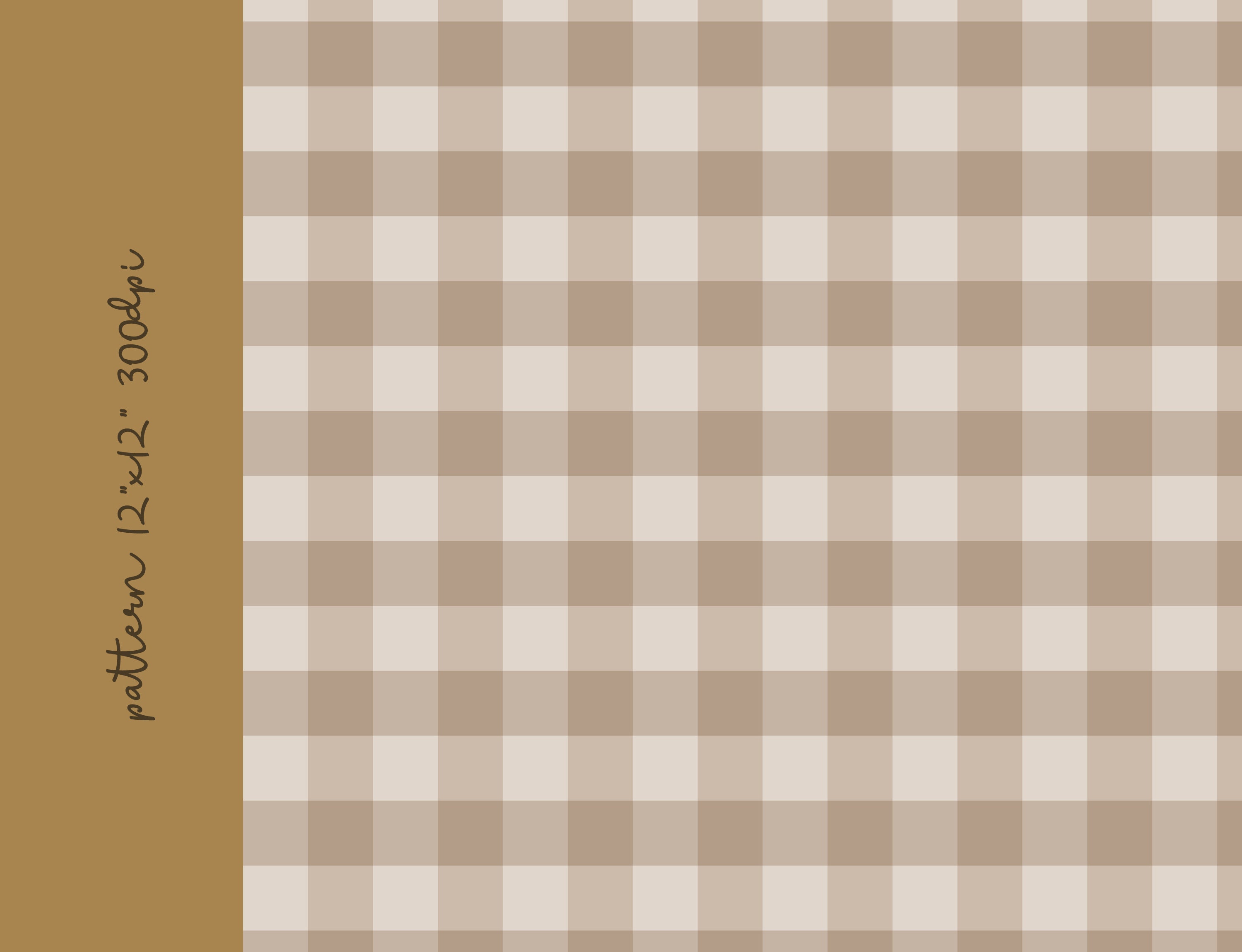 Seamless Beige Gingham Pattern Background, Digital Paper, Instant ...