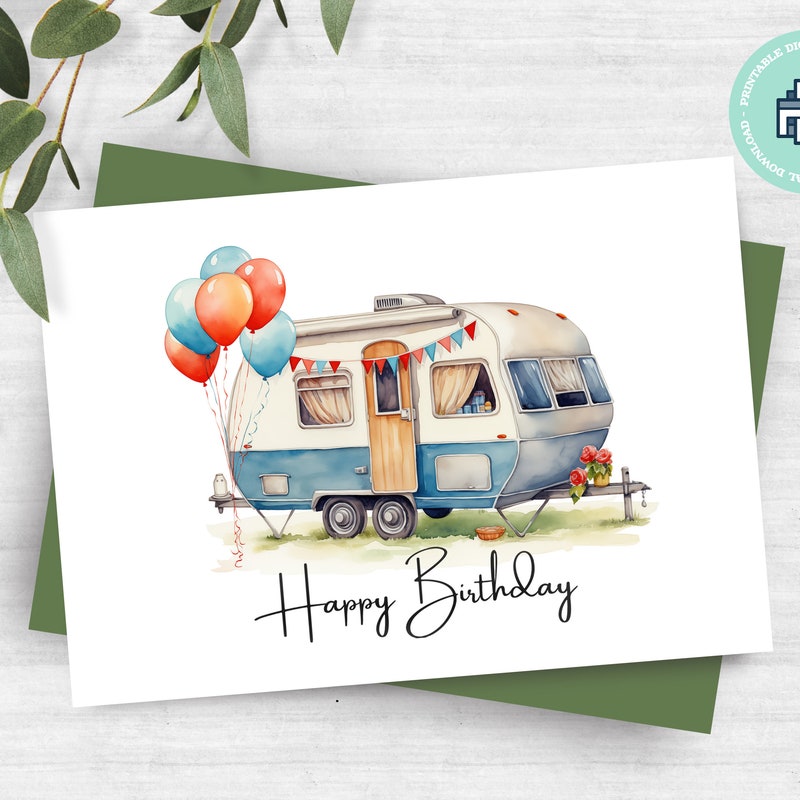 Camper Cards - Etsy