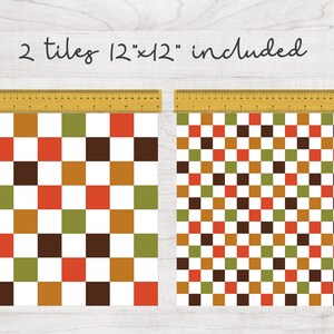 Seamless Colored Check Chess Pattern, Fabric Design, Commercial License ...
