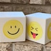 Handmade White Wood Blocks Set of 2 Blank Blocks Personalized Letter ...