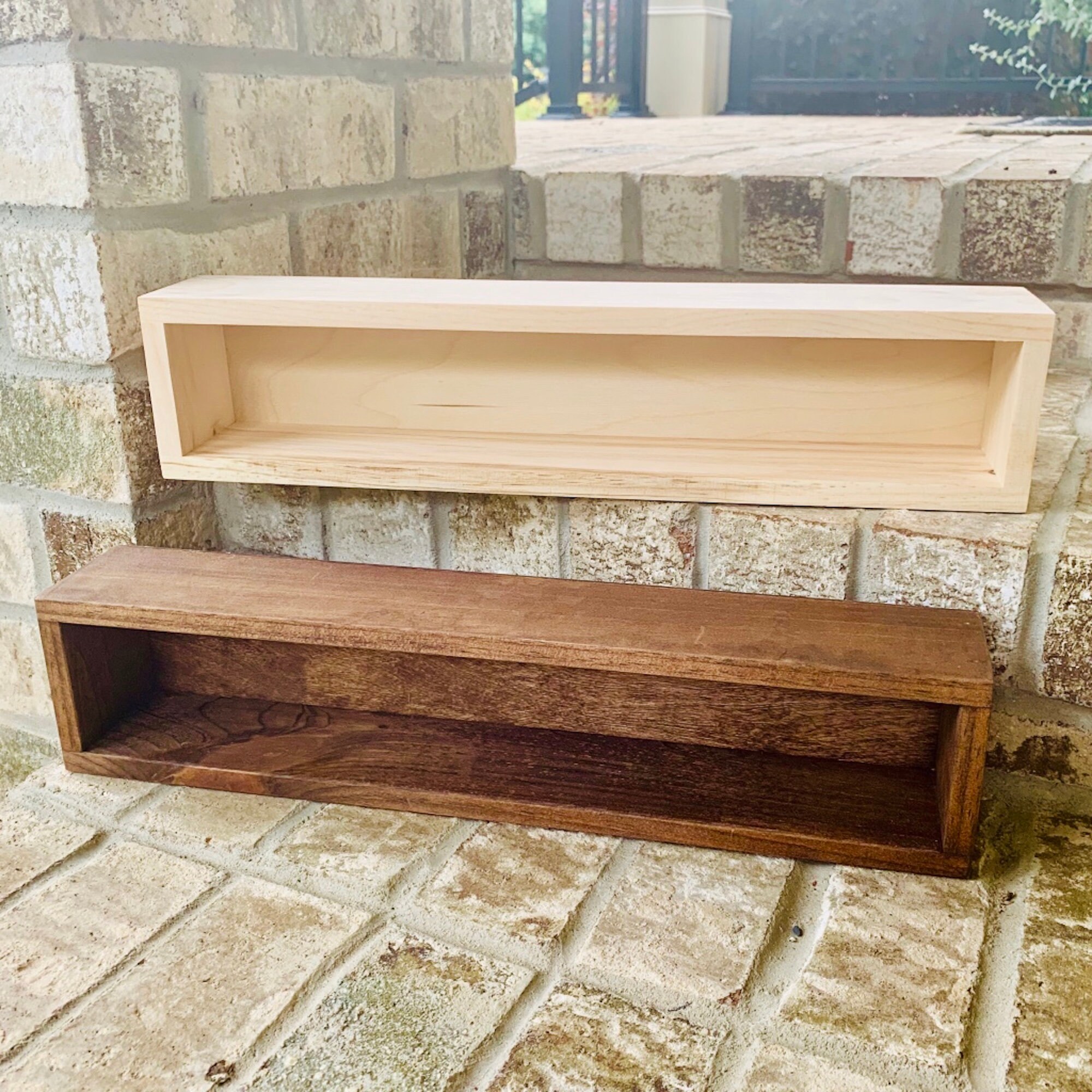 Handmade Wood Letter Block Set of 6 Inspiring Words New Home Gifts ...