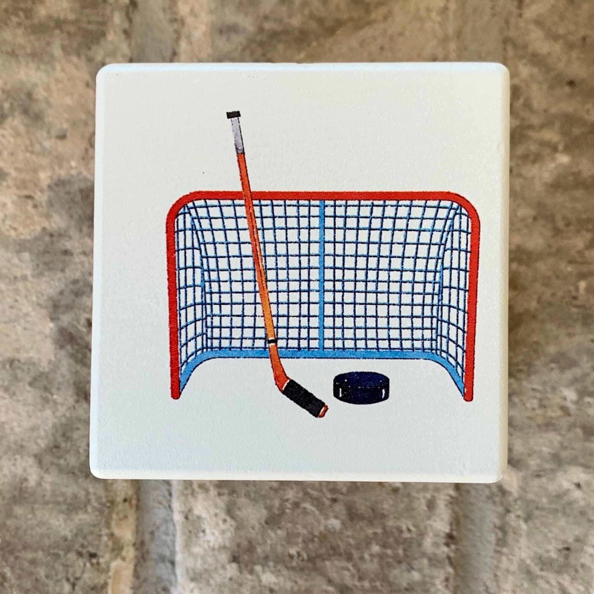 Handcrafted White Wood Sports Blocks – Set of 2 | Sports-themed Décor ...