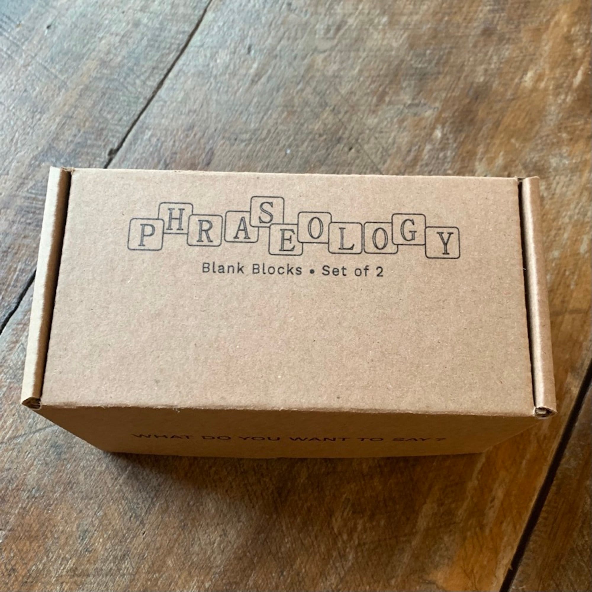 Handmade White Wood Blocks Set of 2 Blank Blocks Personalized Letter ...