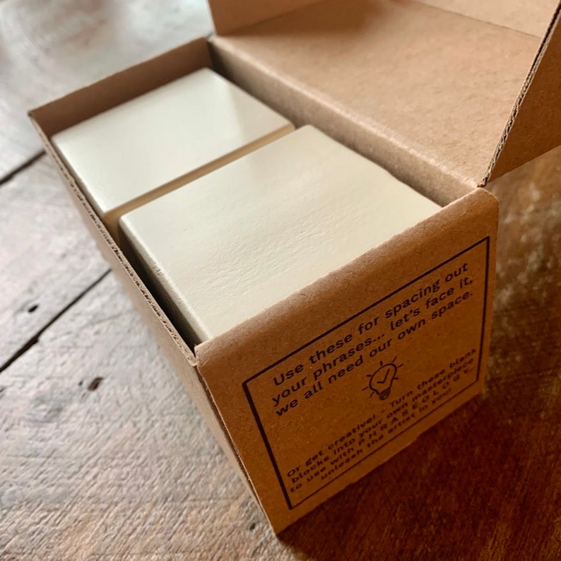 DIY Blank White Wood Blocks – Set of 2 | Crafting, Painting ...