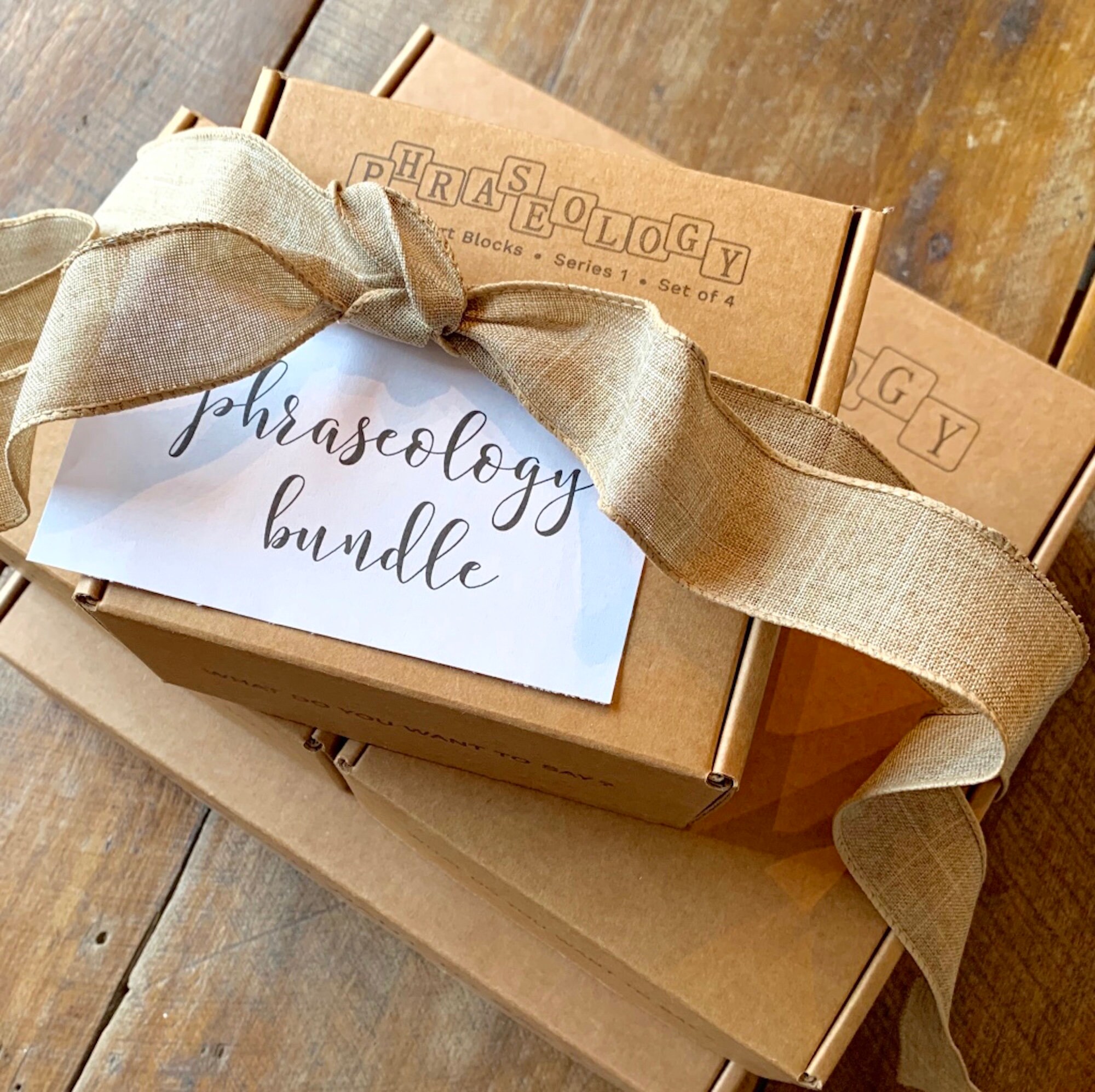 Handmade Wood Block Bundle Set White Letter Blocks Alphabet Blocks ...