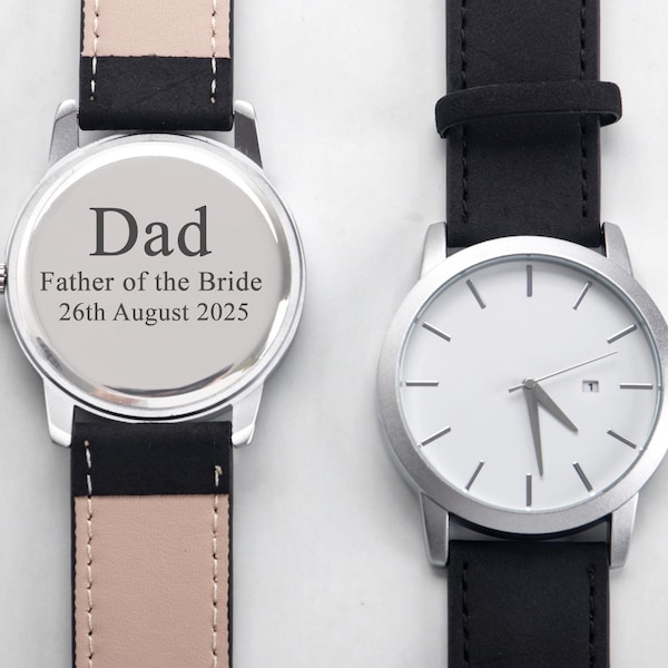 Wedding Watches for Men Black - Etsy