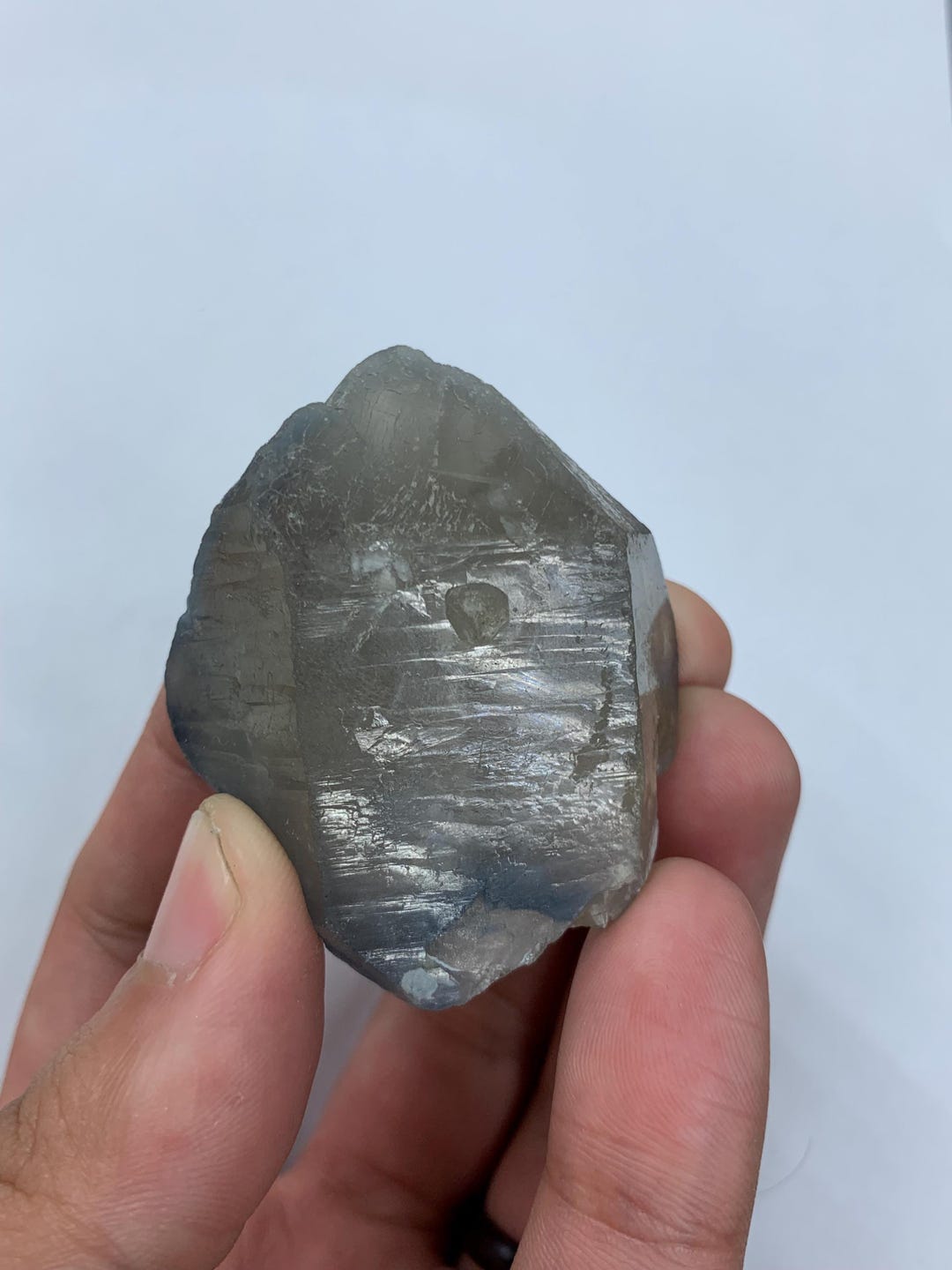 Rare Blue Quartz Double Terminated Crystal Having Rare Blue Inclusions ...