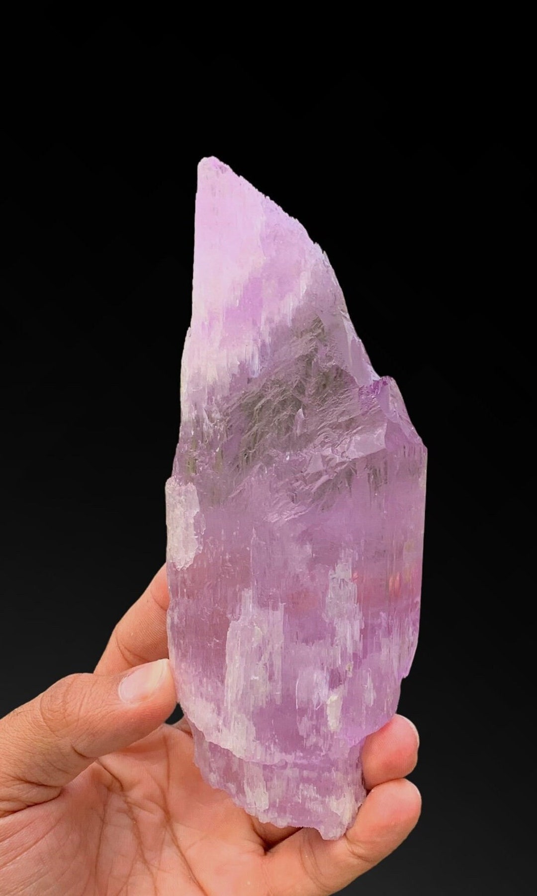 Natural Pink Spodumene Var Kunzite Crystal With Deep Color & Sharp ...