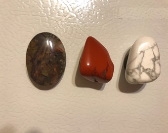 Crystal magnets | Etsy