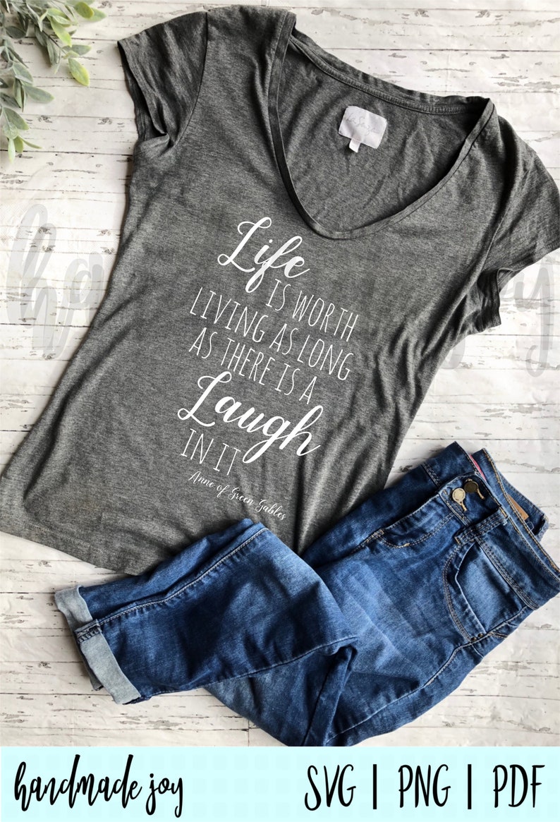 Anne of Green Gables Svg Cut File Anne Shirley Quote - Etsy