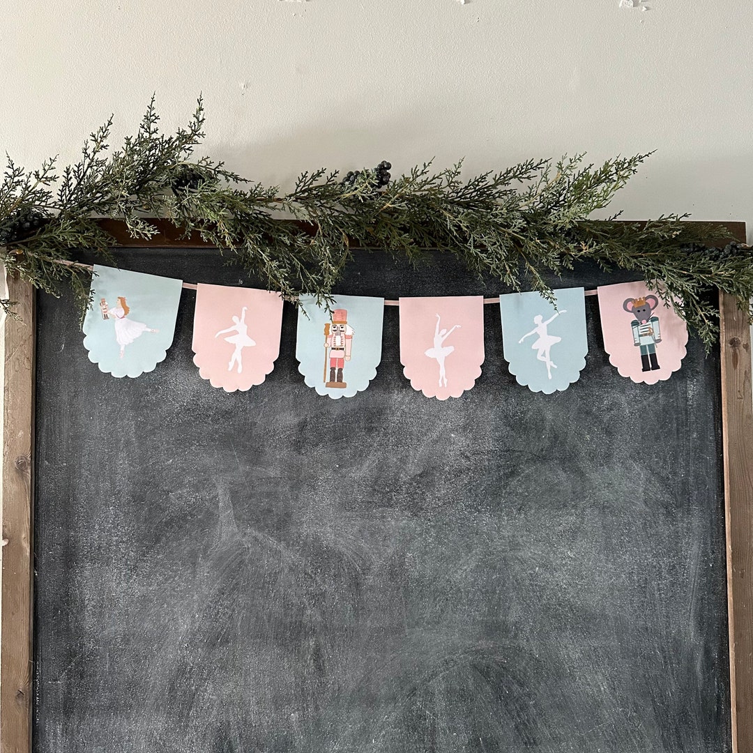 Nutcracker Party Banner Nutcracker Printable Decoration - Etsy
