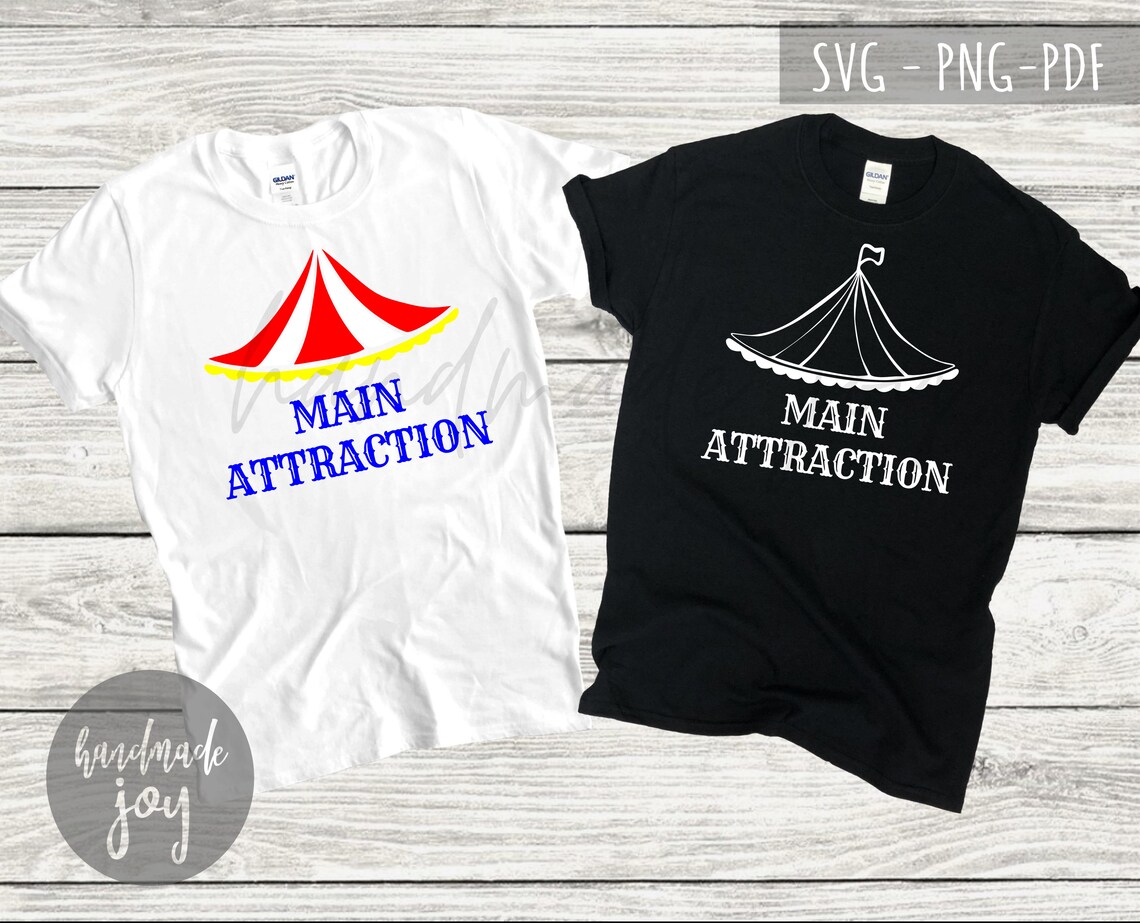 Circus Svg Main Attraction Svg Circus Party Svg Circus - Etsy