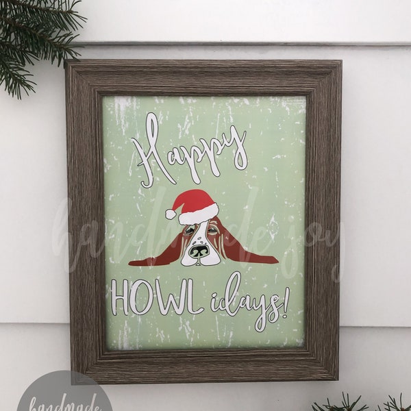Happy Howlidays - Etsy