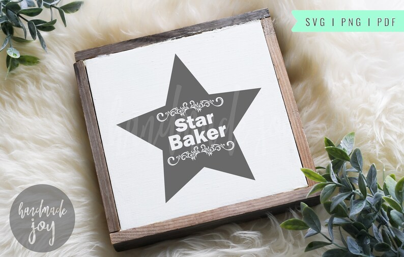 Star Baker Svg Great British Bake off Svg Great British | Etsy Australia