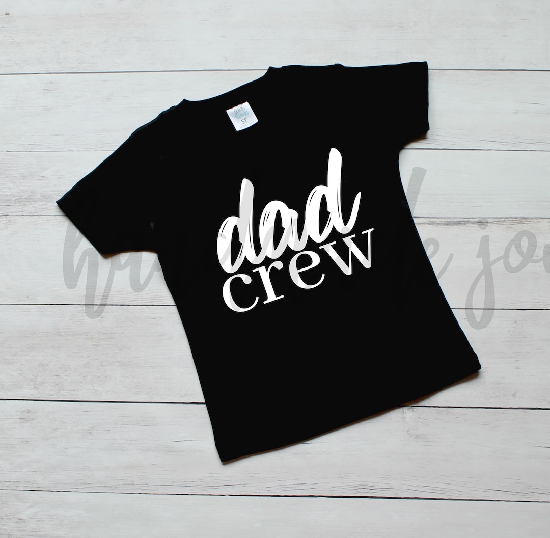 Dad Crew Svg, Dad Crew Svg, Svg Files, Father Svg, Fathers Day Svg - Etsy