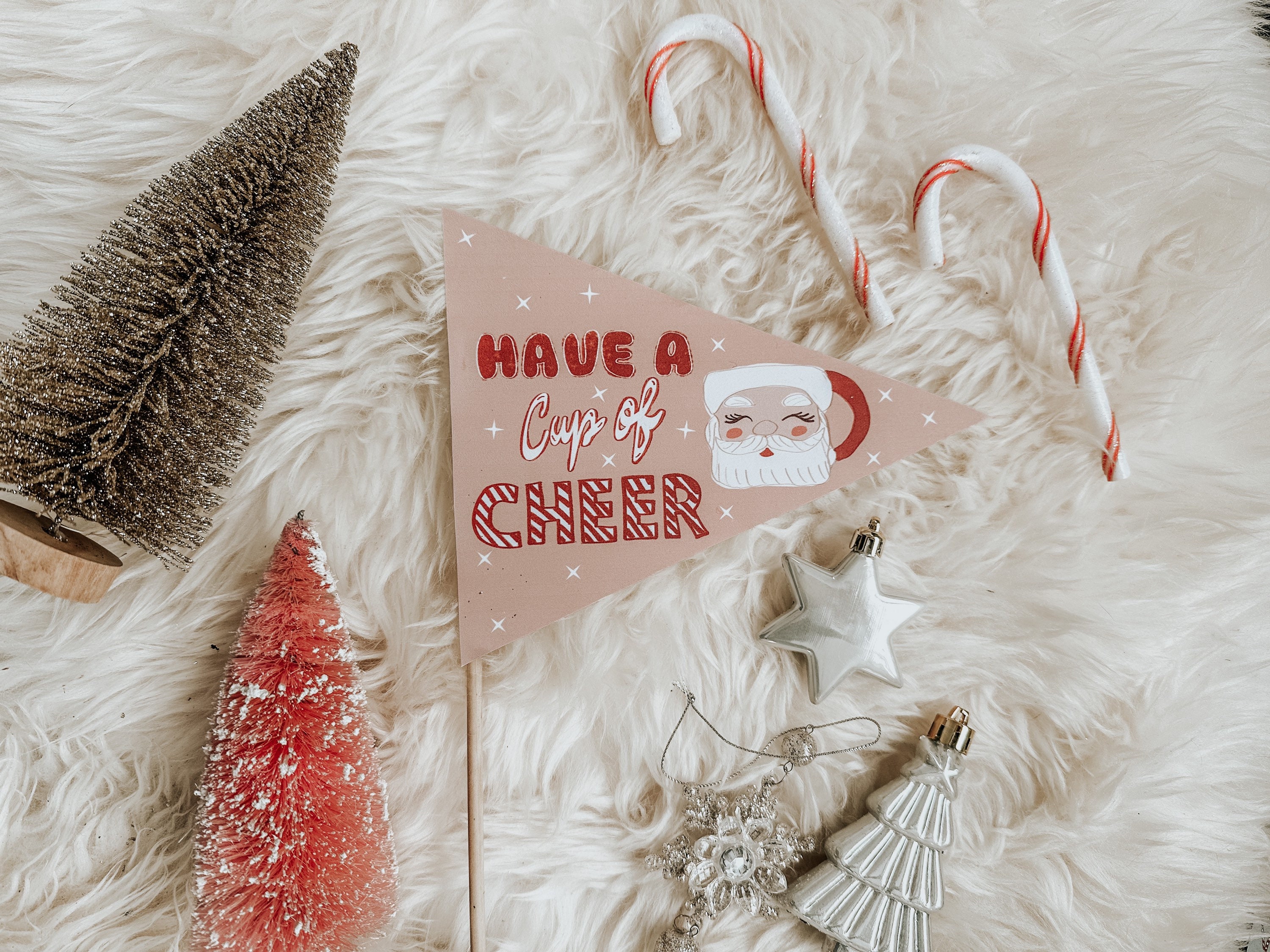 Christmas Pennant Flags: Holiday Photo Prop Printables (digital ...