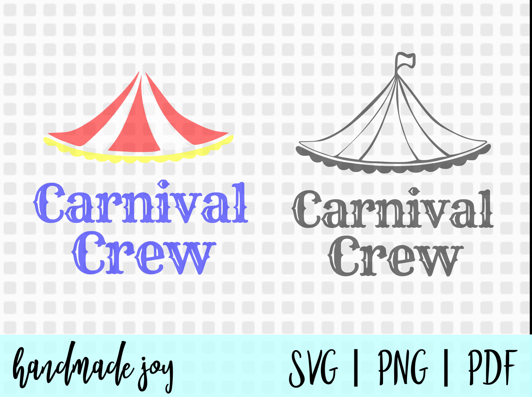 Carnival Crew Svg Circus Svg Circus Party Svg Carnival Svg - Etsy