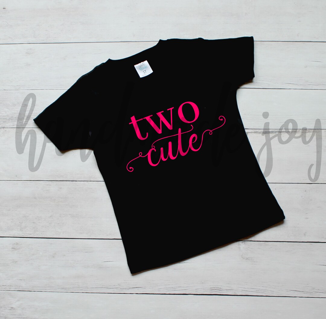 Two Cute Svg - Second Birthday Svg - Birthday Svg - Svg Files for ...