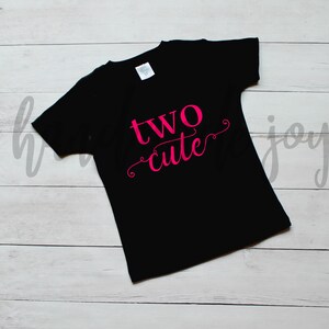 Two Cute Svg - Second Birthday Svg - Birthday Svg - Svg Files for ...