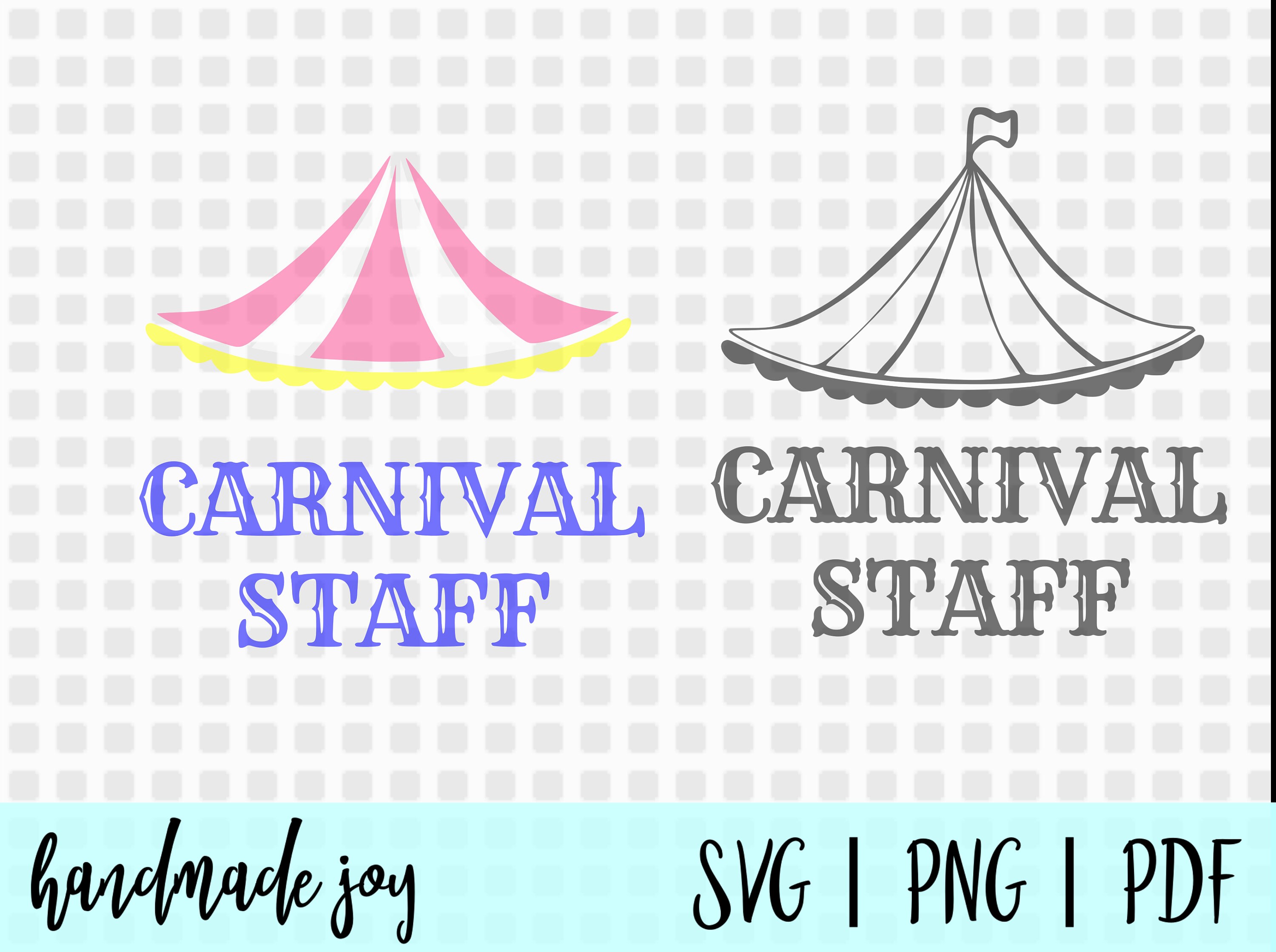 Carnival Staff SVG: Circus Party Cut File (commercial Use) - Etsy Canada