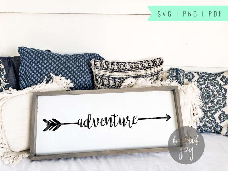 Adventure Svg, Arrow Svg, Adventure Arrow Svg, Boho Svg, Svg File for ...